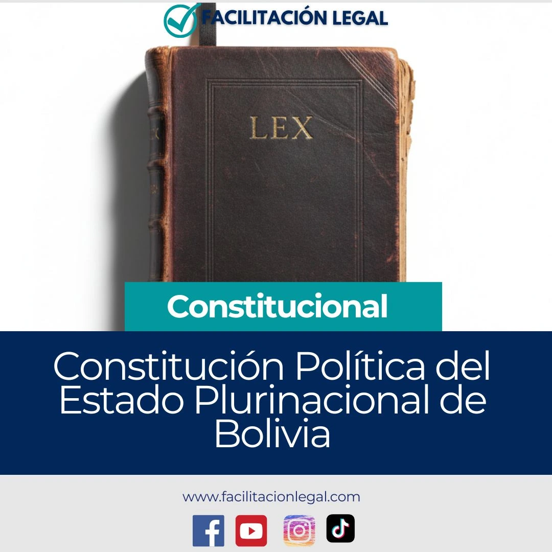 Constitución Política del Estado PDF 2025 | Descarga gratuita